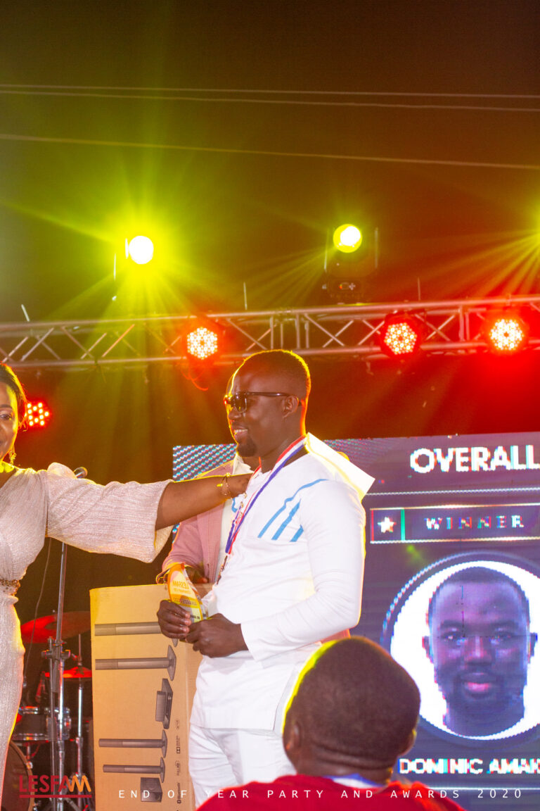Mr. Dominic Amakye Banks Aka KALA Wins “Overall Best Work” At Lesfam ...